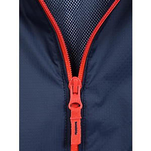 Mountain Warehouse Torrent Kids Waterproof Jacket - Rain Coat, Pockets Dark Blue 9-10 Years