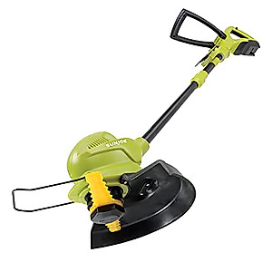 Sun Joe 24V-SB10-CT 24-Volt IONMAX Cordless SharperBlade Stringless Lawn Trimmer, 10-Inch, Tool Only