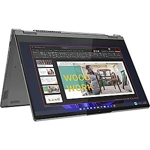 Lenovo ThinkBook 14s Yoga G2 IAP 21DM003NUS 14" Touchscreen Notebook - Full HD - 1920 x 1080 - Intel Core i7 12th Gen i7-1255U Deca-core (10 Core) - 16 GB Total RAM - 8 GB On-Board Memory - 512 GB