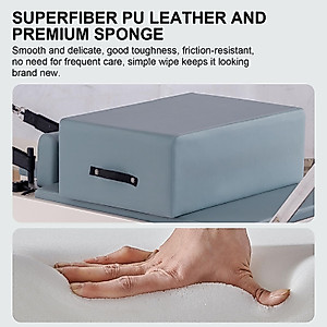 JOYRIDER Pilates Reformer Machine, Pilates Reformer Workout Machine for Home Gym Bed Yoga, Studio Grade Pilates Machine Equipment Full Body Workout -Up to 992 lbs Weight Capacity(Gray)