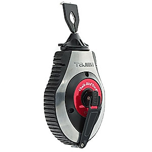 Tajima CR401S Chalk-Rite Dura Reel and Premium Braided Line with Fast-Rewind System, 1 mm x 30 m