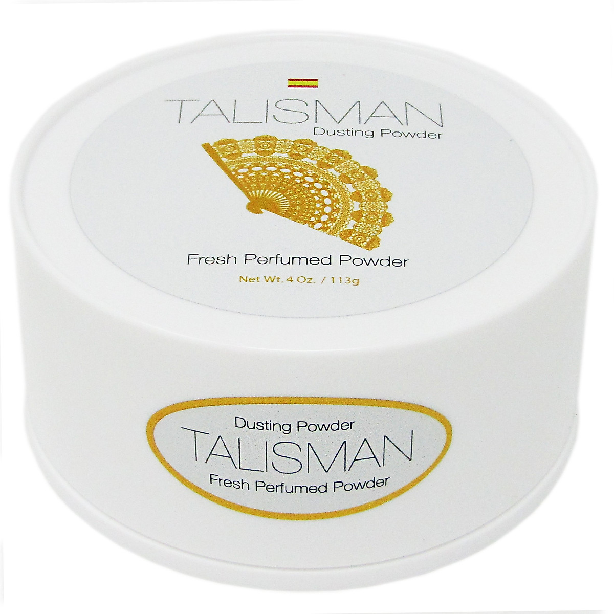 Talisman Perfumed Dusting Powder with Puff, 4 oz