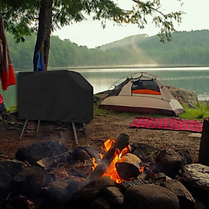 WOMACO Griddle Cover for Blackstone 17 & 22 inch Griddle with Hood Lid and Stand, Outdoor Waterproof 17 22 Grill Cover (Griddle Cover (with Hood & Stand))