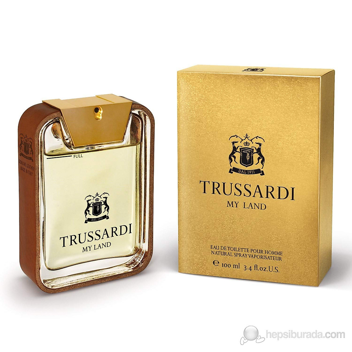 Trussardi | My Land | Eau de Toilette | Spray for Men | Aromatic Fougere Scent | 3.4 oz