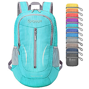 ZOMAKE Small Hiking Backpack, 25L Lightweight Travel Backpack Packable Backpack Daypack for Women Men