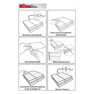 ZOOMHITSKINS Compatible for Console and Controller Skins, Superhero Custom Design, Durable, Bubble-Free Goo-Free, 1 Console Skin 2 Controller Skins, Made in USA