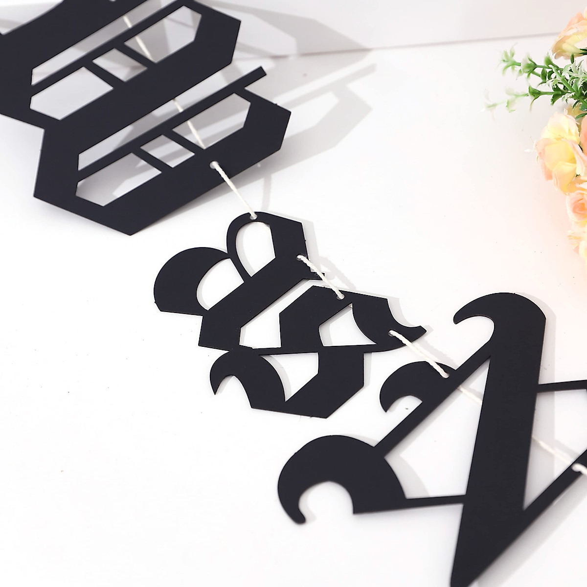 Gothic Letter It Was Never A Phase Banner, Old English Emo Garland, Emo Party, Emo Night Decor, Emo Birthday Banner, 30th Birthday Banner, Funeral Birthday Banner for 20th 30th 40th Birthday