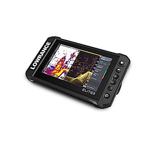 Lowrance Elite FS 7 Fish Finder with Active Imaging 3-in-1 Transducer, Preloaded C-MAP Contour+ Charts