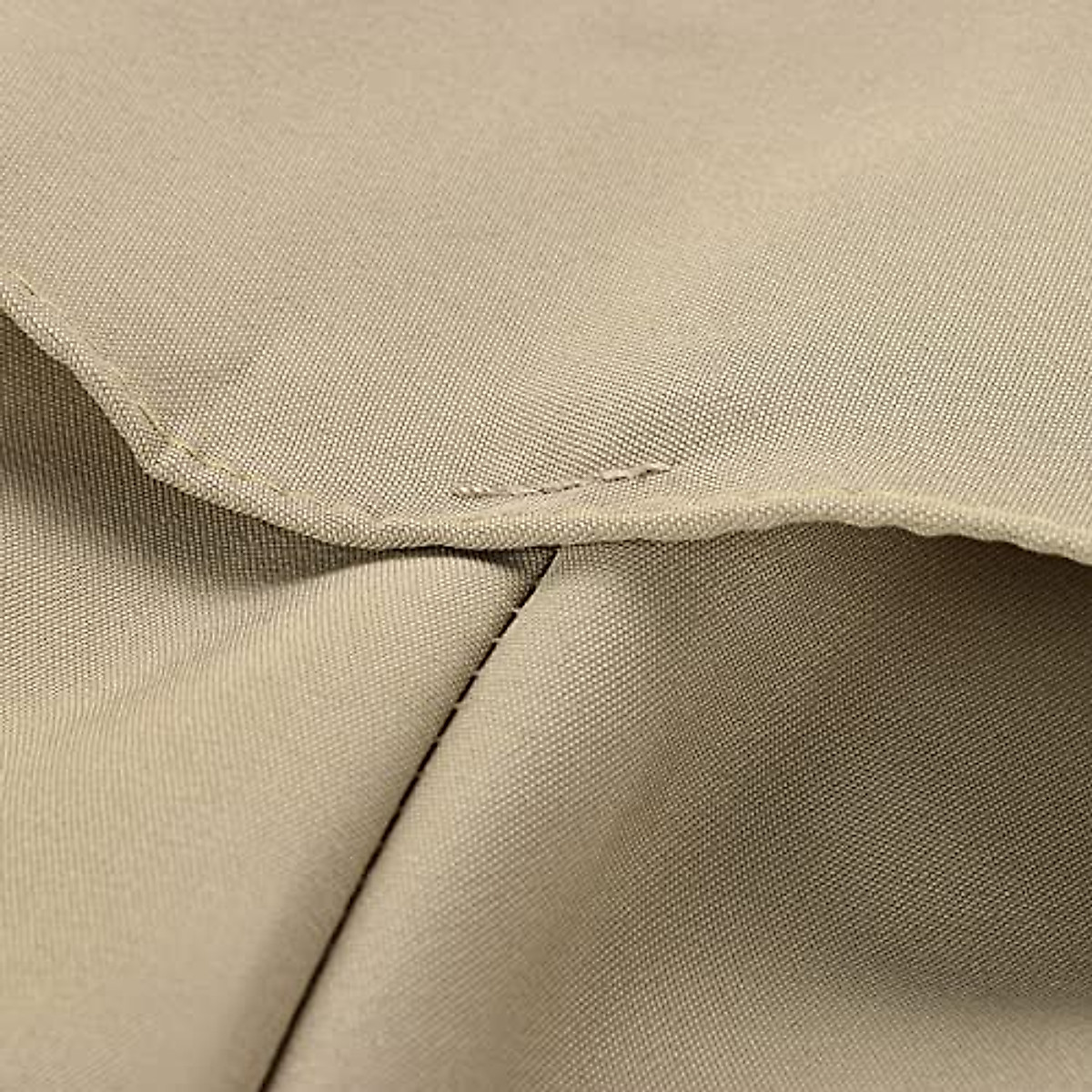 UUHUKP Patio Umbrella Outdoor,Parasol Replacement Canopy Outdoor Market for 8 Ribs UV blocking Cover, 8 Ribs 9.8Ft