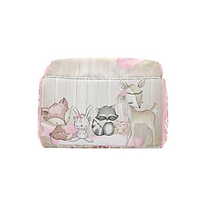 Personalized Animal Deer Fox Baby Diaper Bag Backpack Name Custom Mommy Baby Bags Travel Daypack for Mom Gifts