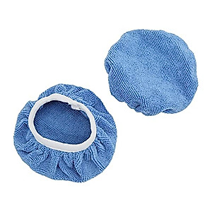 Jeanoko Polishing Bonnet Set, 6in 24 Packs Waxer Bonnet Pad Good Elasticity for Cars Motorcycles Boats