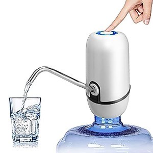 BANGMENG Water Bottle Pump,Electric Drinking Water Pump,USB Rechargeable Portable Water Dispenser,Automatic Shut-Off Water Pump Dispenser for Universal 5 Gallon Bottles