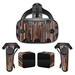 MightySkins Skin Compatible with HTC Vive Full Coverage - Woody | Protective, Durable, and Unique Vinyl Decal wrap Cover | Easy to Apply, Remove, and Change Styles | Made in The USA