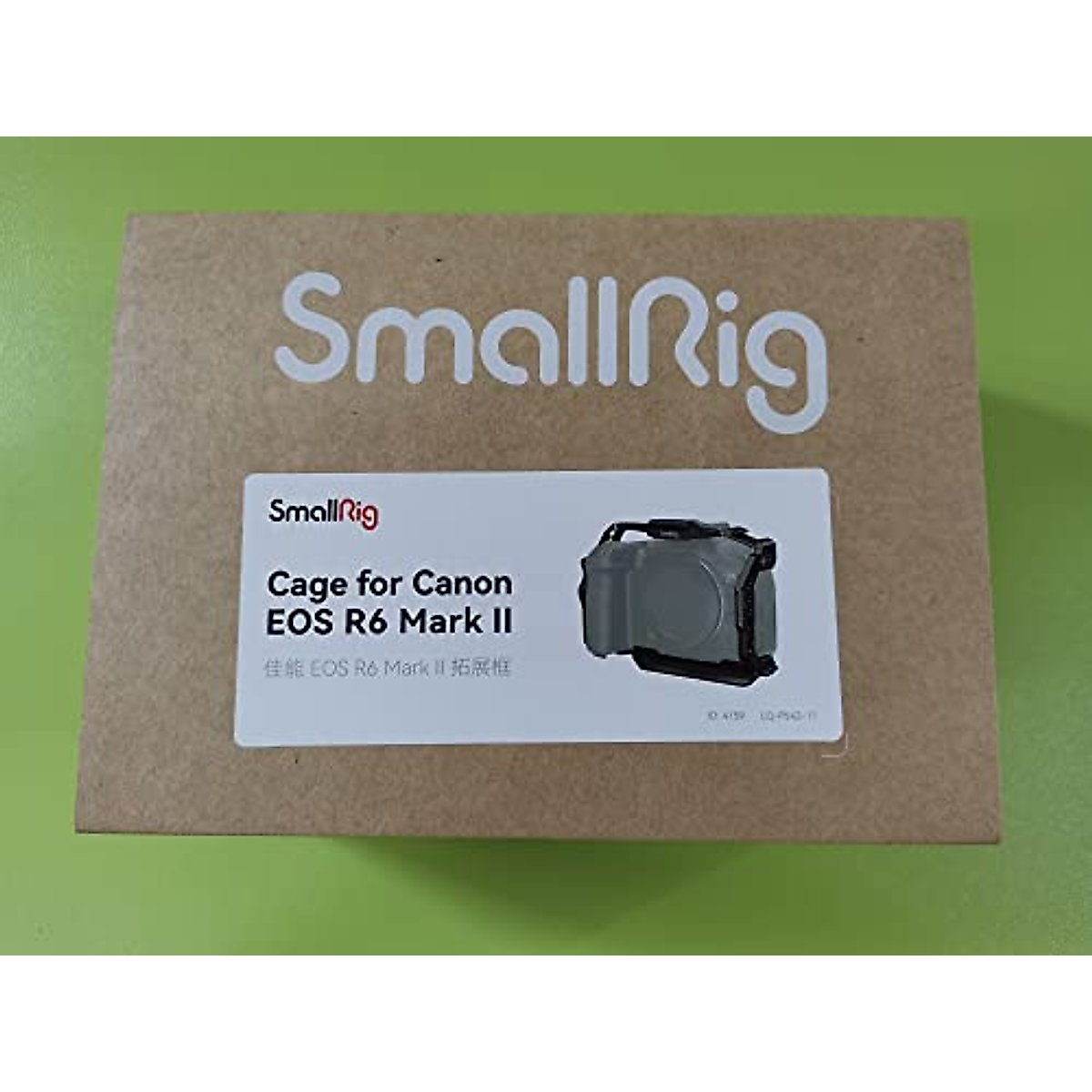 SmallRig R6 Mark II Camera Cage for Canon, Formfitting Video Making Camera Rig for Canon R6 Mark II, Built-in Dual NATO Rails, Quick Release Plate for Arca, Horizontal and Vertical Shooting - 4159