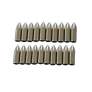 JIEXI HWYP Glass Fiber Arrow Field Points 80gr Arrow Points for ID 8.0mm Arrows Pack of 50