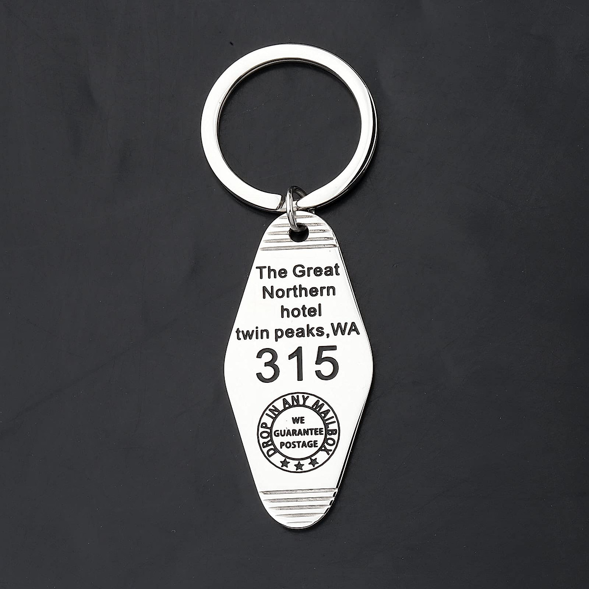 FOTAP Vintage Motel Keychain The Great Northern Hotel Jewelry Vintage Inspired Keychain TV Show Fans Gift TV Series Gift (Great Northern 315)