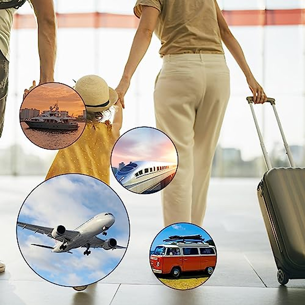 Kids Airplane Bed, Airplane Seat Extender for Kids Toddler Travel Bed Portable Waterproof Toddler Airplane Bed Airplane Travel Accessories for Kids (Gray)