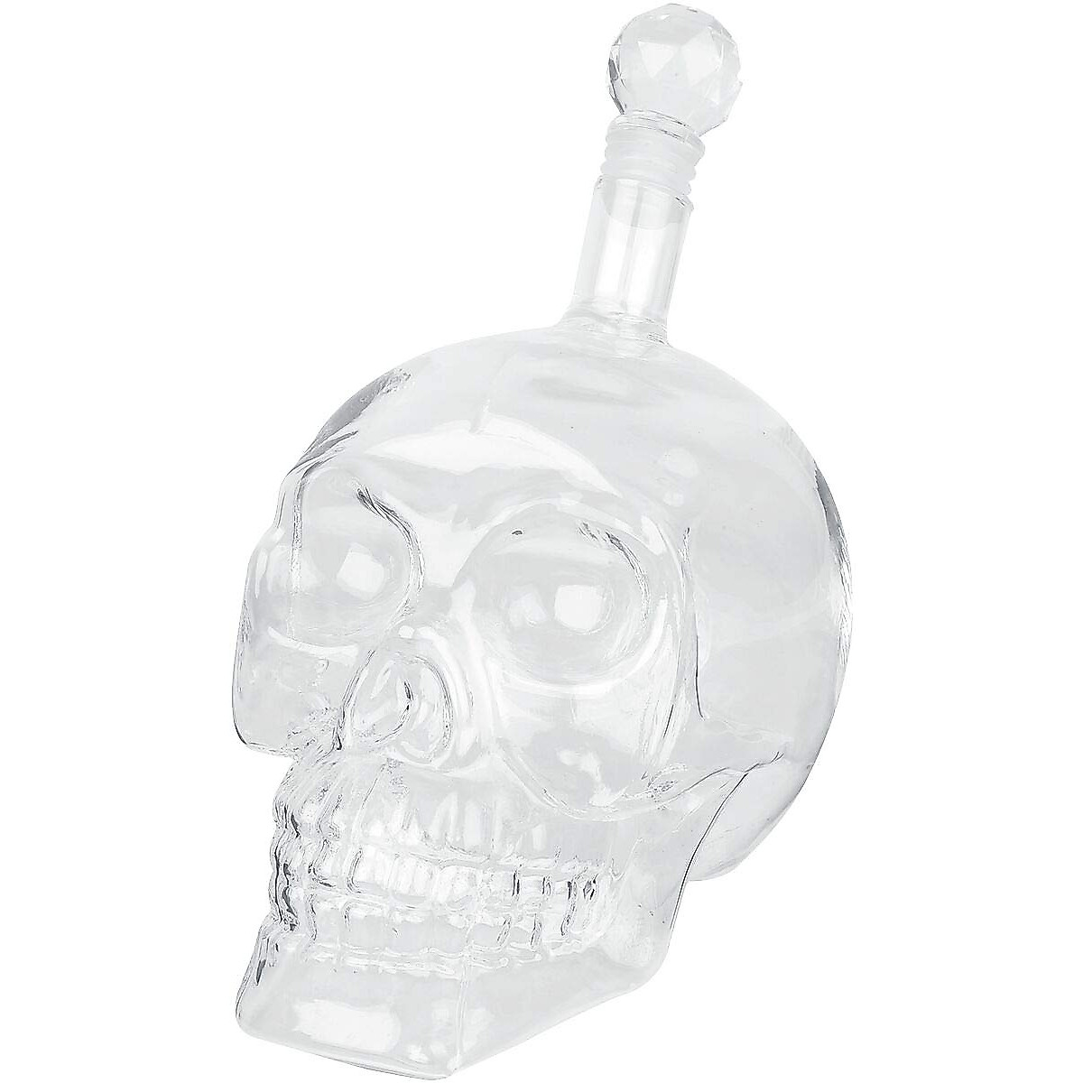 mikamax Skull Decanter Claret Jug Transparent, 03846