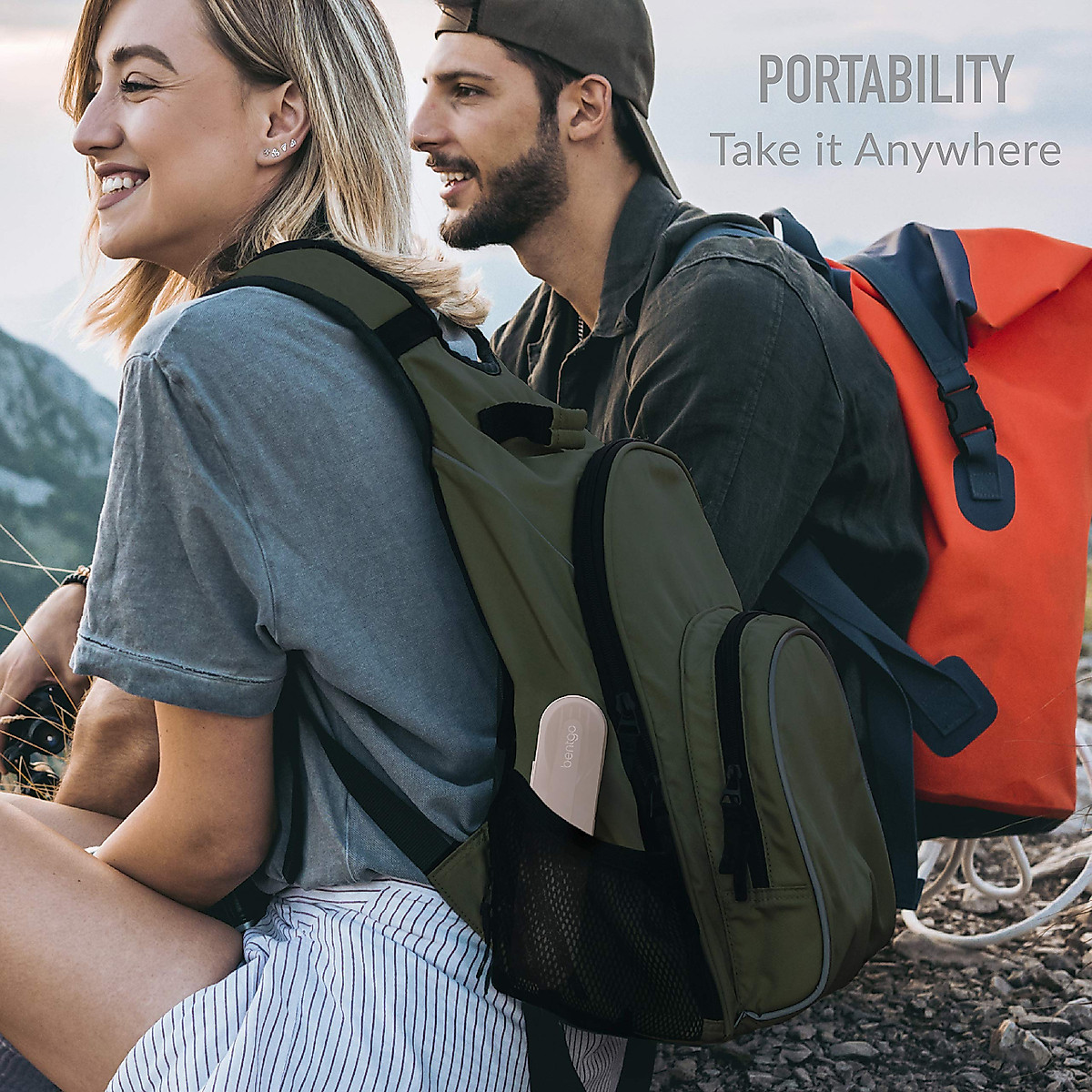 Bentgo Stainless Travel Utensil Set - Reusable 3-Piece Silverware Set with Carrying Case, High-Grade Premium Steel, BPA-Free Case, Eco-Friendly - Ideal for Travel, Camping, and Office Use (Rose)