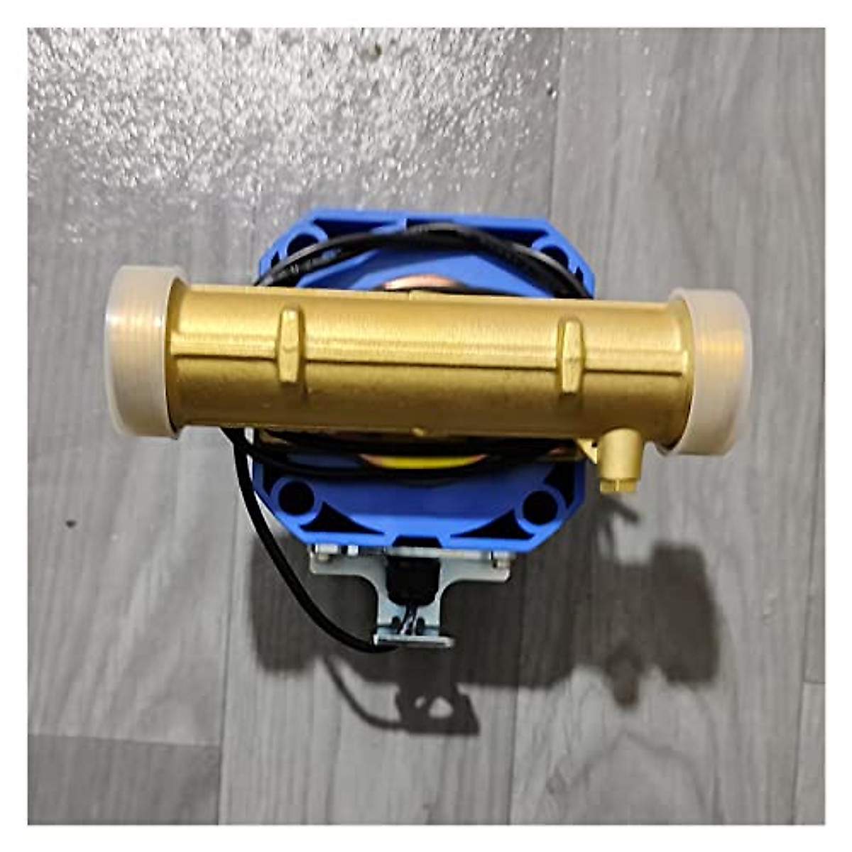 Ultrasonic Flow Meter ASW-1 Ultrasonic Liquid Flow Meter Flowmeters RS485/USART Small Diameter DN15-40mm Threaded Connection Copper Pipe Smart Watermeter Sensor Transducer Accessories(Color:DN15)
