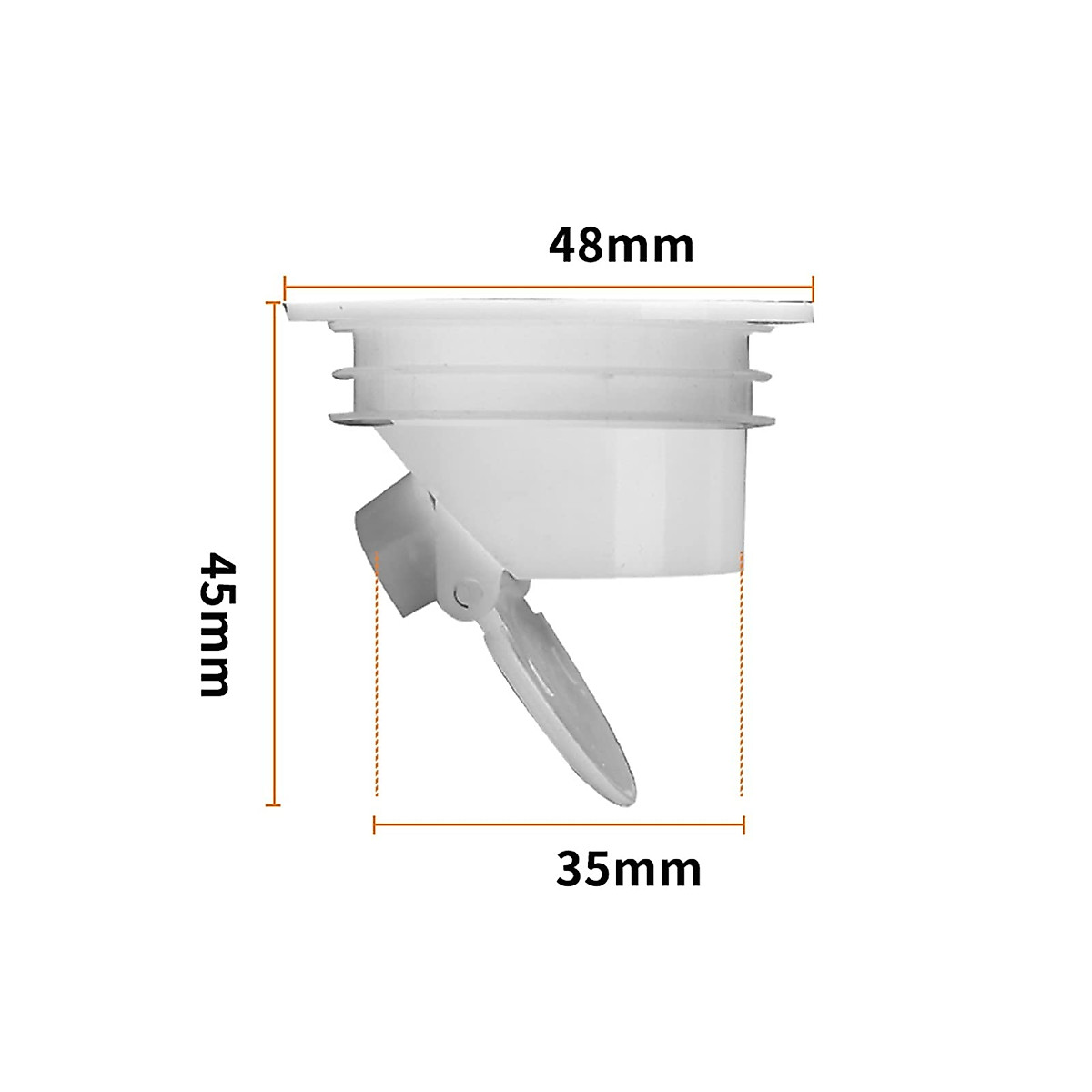 NOVOCE Valve Anti-Smell Odor Proof Floor Deodorant Core Kitchen Sink Floor Drain Valve Odor-Resistant Trap Siphon Bathtub Plug Kitchen