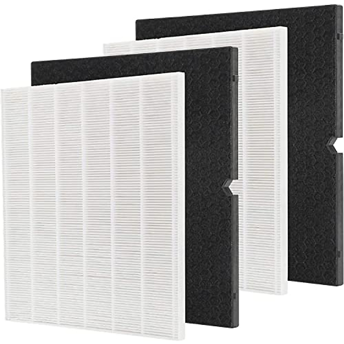 IZSOHHOME Compatible with Winix 5500-2 Air Purifier and Model AM80,Part# Winix 116130, H13 Filter,2+2True HEPA(2 Sets)