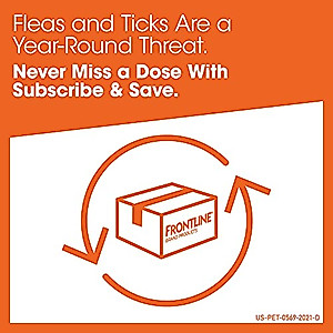 Frontline Gold Flea & Tick Treatment for Small Dogs Up to 5 to 22 lbs, Pack of 3