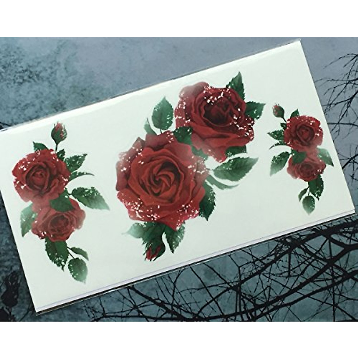 Layer Graph Stickers For Guitars & Bass - English Rose