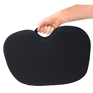 TypeS Deluxe Ergonomic Support Gel and Memory Foam Seat Cushion with Cover