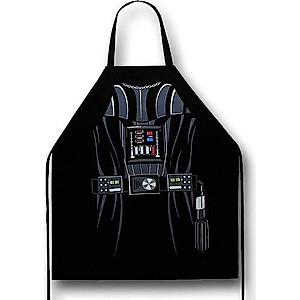 ICUP Star Wars - Darth Vader Be The Character Adult Size 100% Cotton Adjustable Black Apron