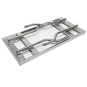 CNCEST Folding Commercial Prep Table, Heavy-Duty Stainless Steel Worktable Workstation with 1102.3lbs, Kitchen Serving Island Work Table for Families, Restaurants, Canteens