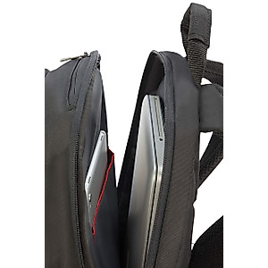 Samsonite Unisex Adult Lapt.Backpack, Black, 14 Inches (40 cm - 17.5 L)