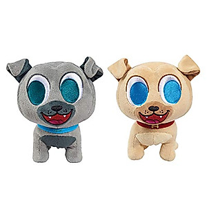 Disney Junior Music Lullabies 6-inch Bingo & Rolly 2-Piece Plush Set