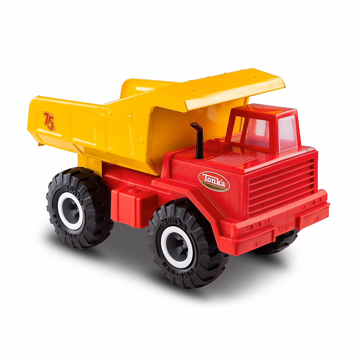 Tonka - Steel Classics, Commemorative 1968 Mighty Dump Truck, 75th Anniversary - Amazon Exclusive - Frustration-Free Packaging (FFP), Unisex Children
