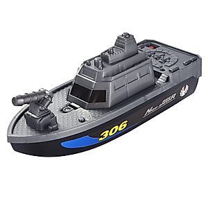 Pool Warship Toy Boat Toy - Children’s Toy Boat，Warship Yacht Toy in Tub, Gift for Kids Pool Toy