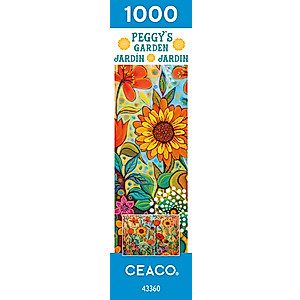 Ceaco - Peggy's Garden - Joy in The Morning - 1000 Piece Jigsaw Puzzle