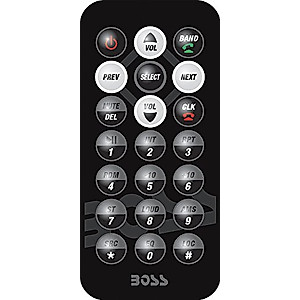 BOSS Audio Systems 750BRGB Car Stereo System - Single Din, Bluetooth Audio and Calling Head Unit, CD Player, USB, AUX Input, AM/FM Radio Receiver, Multi Color Illumination, Hook Up to Amplifier