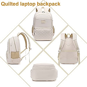 CAMTOP Laptop Backpack 15.6 Inch School BookBag with Pencil Case College Backpacks Teacher Work Travel Casual Daypacks for Teens Girls Women