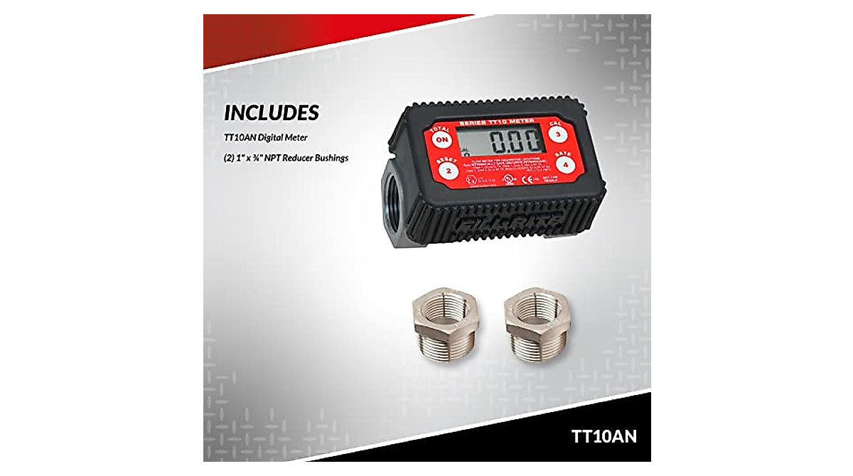 Fill-Rite Digital In-line Turbine Meter for Fuel Transfer