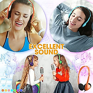 Bulk Headphone Earphones 32 Pack for School Headphones with 3.5 mm Headphone Plug for School Classroom Library Students Kids Children Teen and Adults (Multicolor)