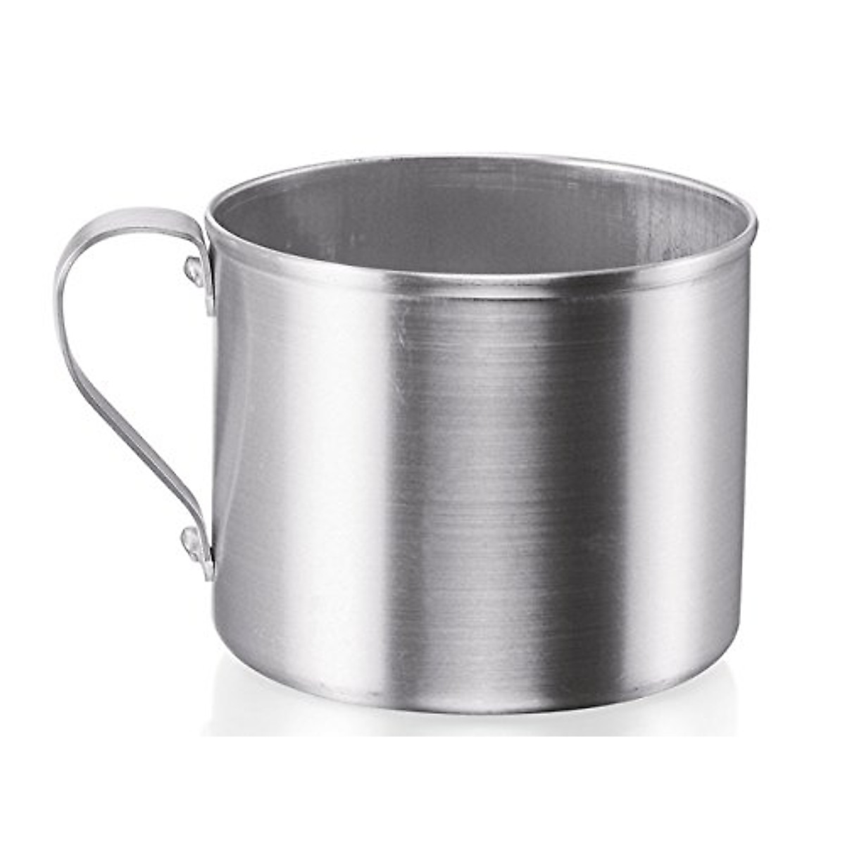 Imusa Stovetop Use or Camping 0.7 Quart Aluminum Mug, 1 Count (Pack of 1), Silver