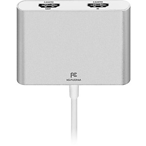 Insignia - USB to Dual HDMI Adapter - Model: NS-PU32H4A