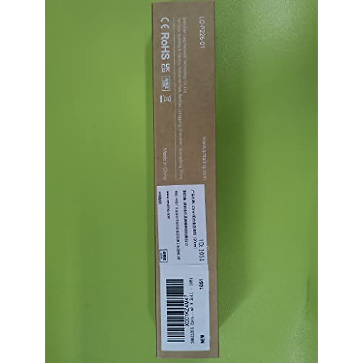 SmallRig 8 Inches (20 cm) Black Aluminum Alloy 15mm Rod with M12 Female Thread, Pack of 2 - 1051