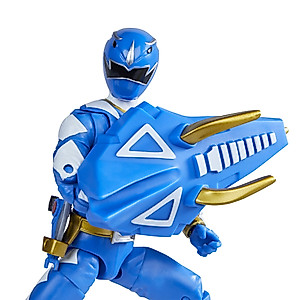 Power Rangers Lightning Collection Dino Thunder Blue Ranger 6-Inch Premium Collectible Action Figure Toy with Accessories