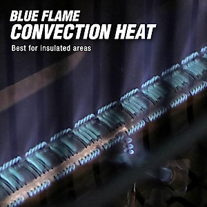 Mr. Heater Vent Free 20,000 British Thermal Unit Radiant Propane Heater with Thermostat and Automatic Low Oxygen Shut Off for Indoor Use, White