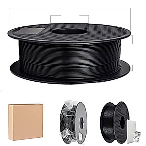 Prinko PP 1.75mm White 3D Printer Filament, 1Kg / 2.2lb, Dimensional Accuracy < +/- 0.05mm
