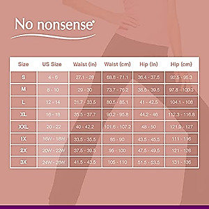 No nonsense Women's Sport Yoga Pant, Black, X-Large