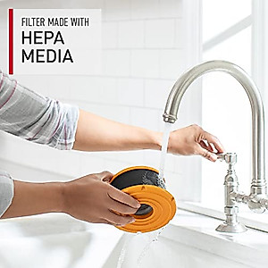 Hoover MAXLife Elite Swivel Vacuum Cleaner with HEPA Media Filtration, Bagless Multi-Surface Upright for Carpet and Hard Floors, UH75100, White