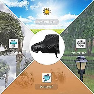 34.25x24.4 Inch Caravan Hitch Cover, Universal Waterproof Breathable Tow Hitch Cover for Caravan Tongue Jack Cover, PVC Trailer Tow Ball Coupling Lock for Camper & Caravan