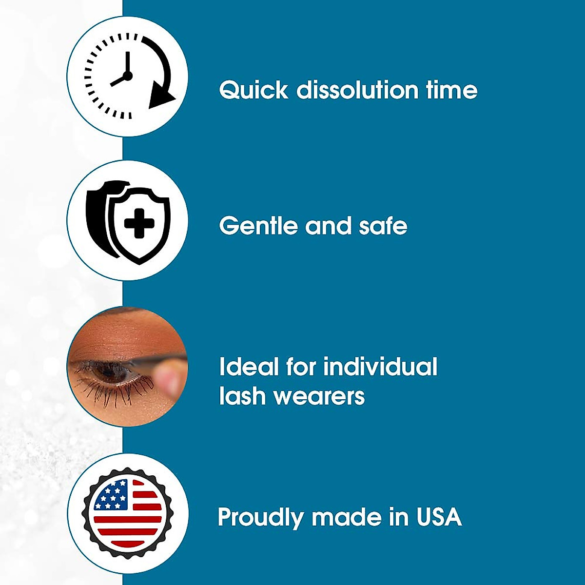 Ardell LashFree Lash Remover - Gentle Lash Glue Remover for Lash Extension, Eyelash Adhesive Remover Gel, Professional Lashes Care Solution